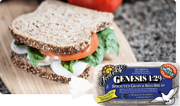 Food for Life Organic Genesis 1.29 Sprouted Wholegrain Bread 680g ...